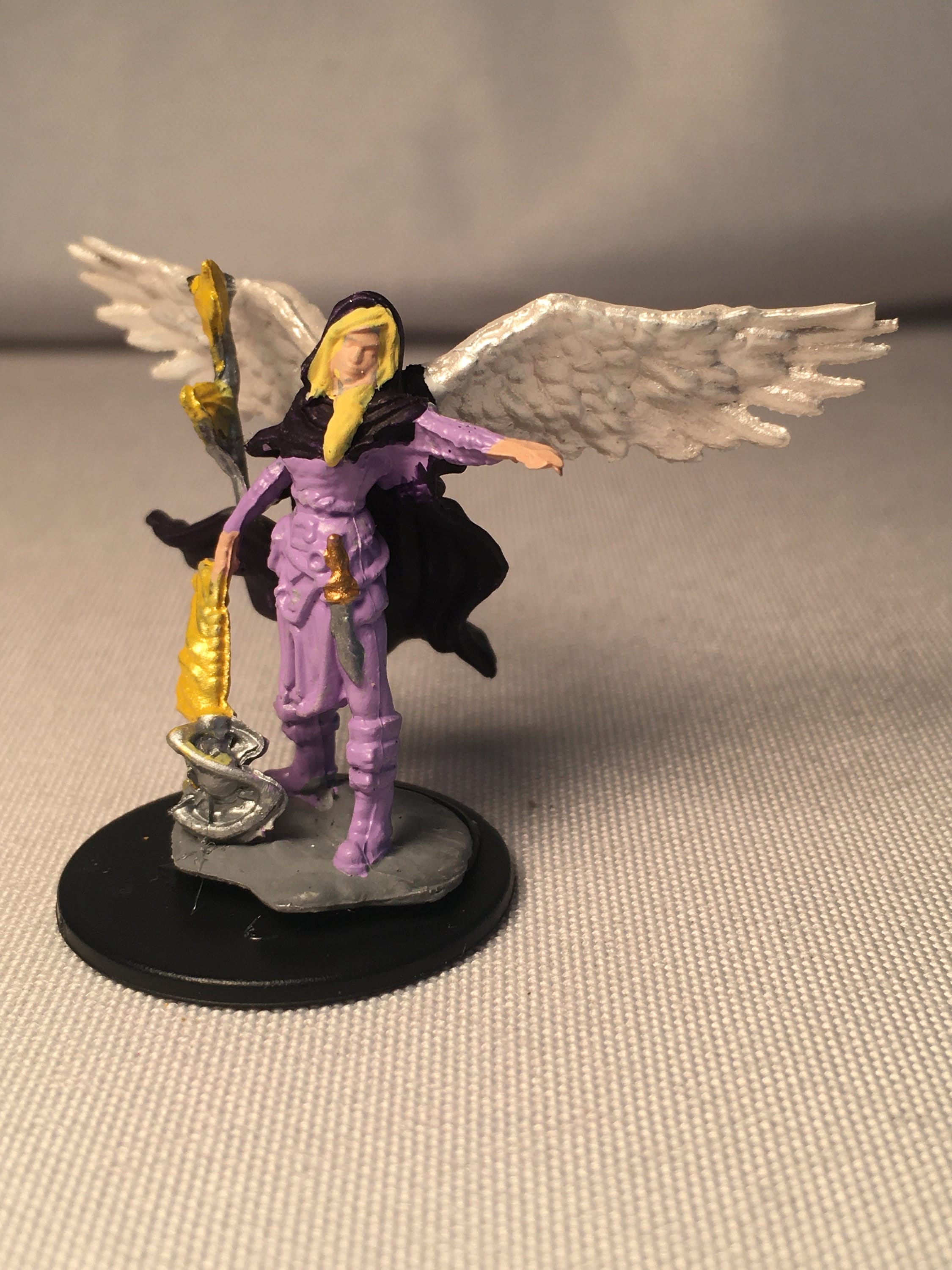 Female Aasimar Wizard Painted Dnd Miniature/female Aasimar - Etsy UK