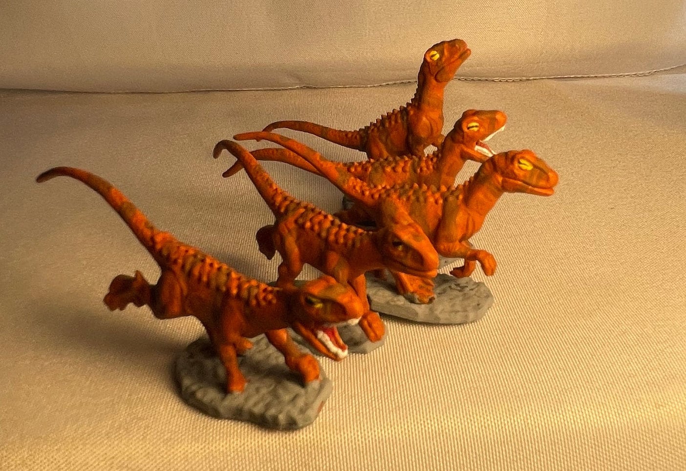Velociraptor Painted Dnd Miniature/animal - Etsy