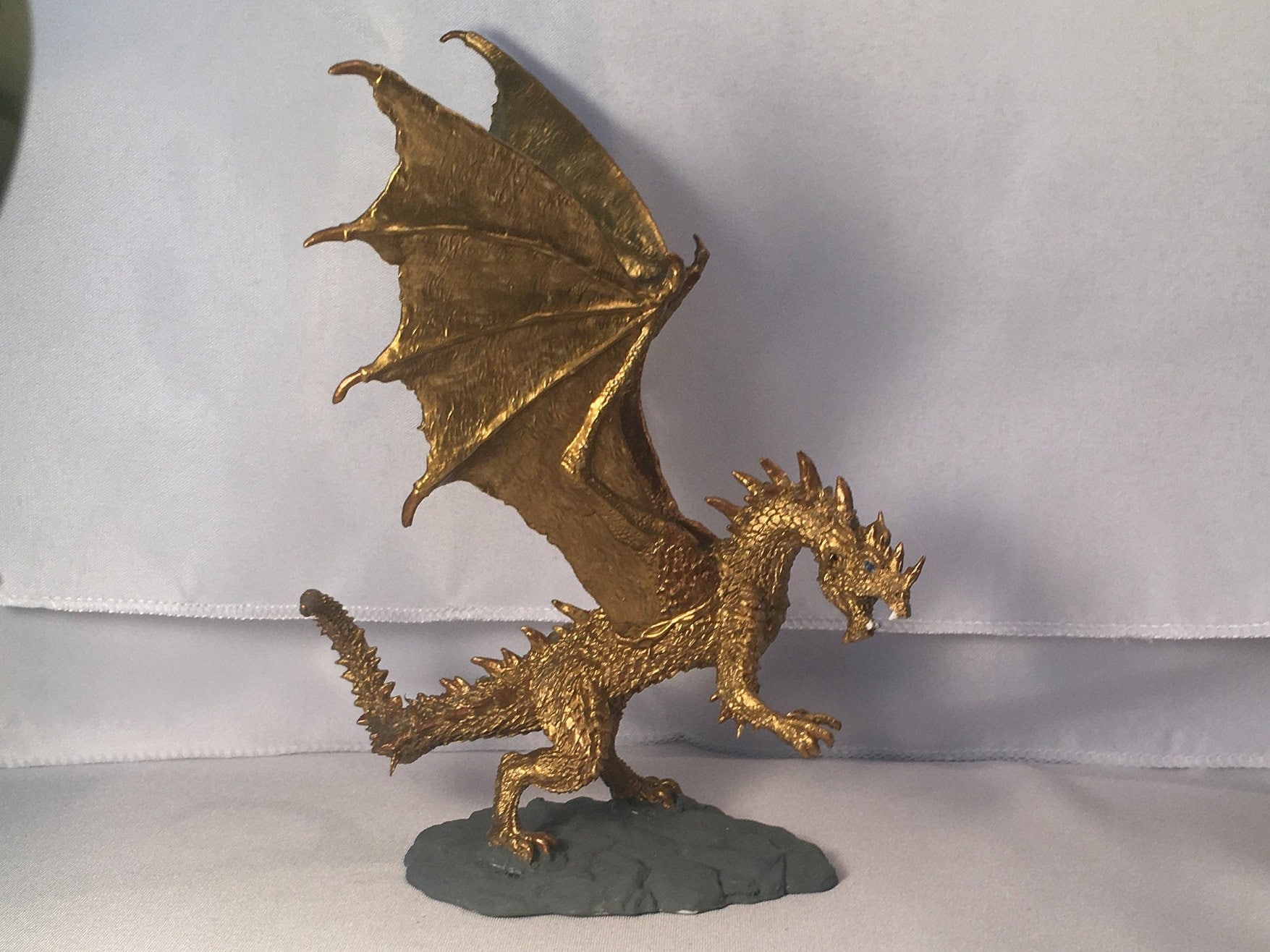Gold Dragon Painted Dnd Miniature/ancient Gold - Etsy