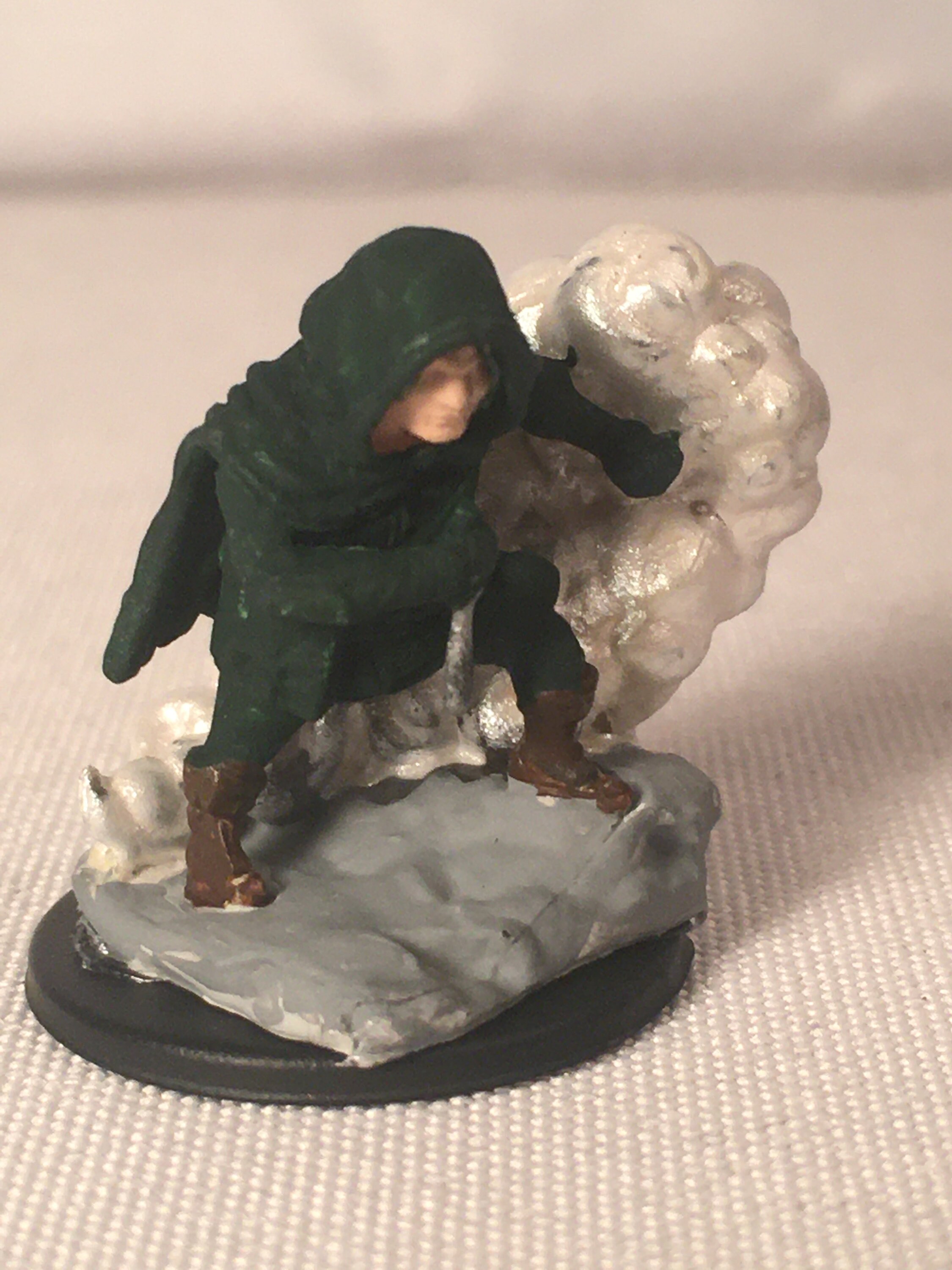 Halfling Rogue Arcane Trickster Painted DnD MiniatureHalfling Fighter ...