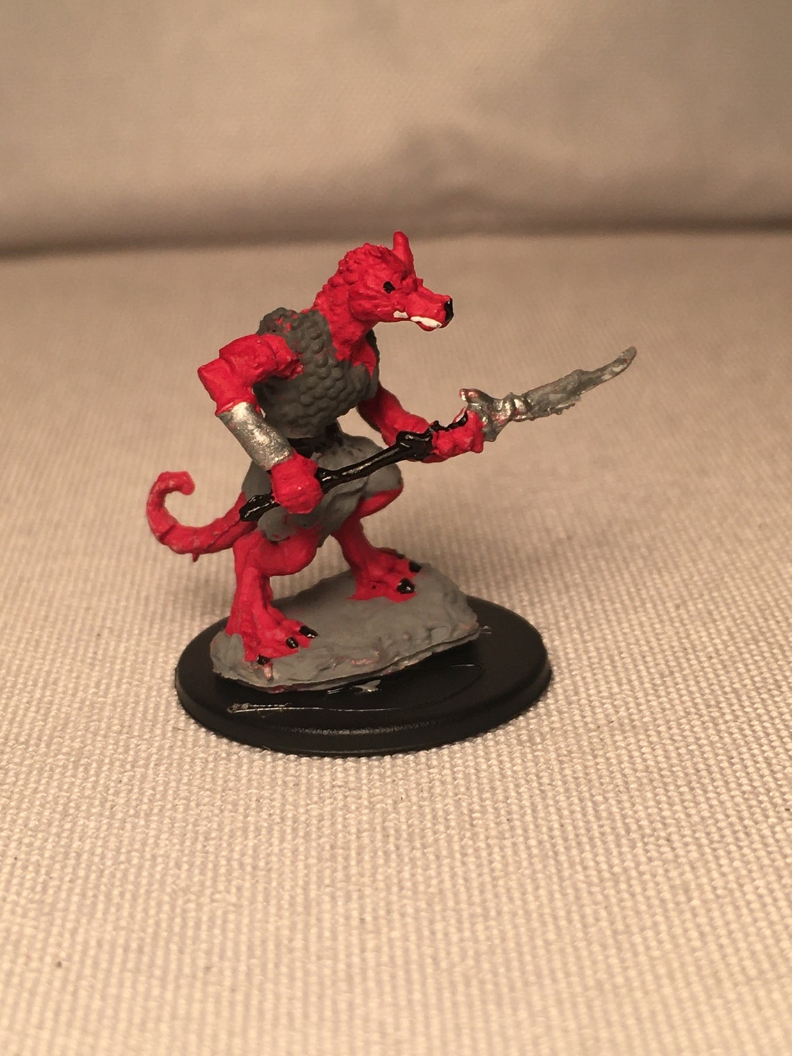 Kobold Rogue Painted Dnd Miniature/kobold Fighter Hand Painted - Etsy