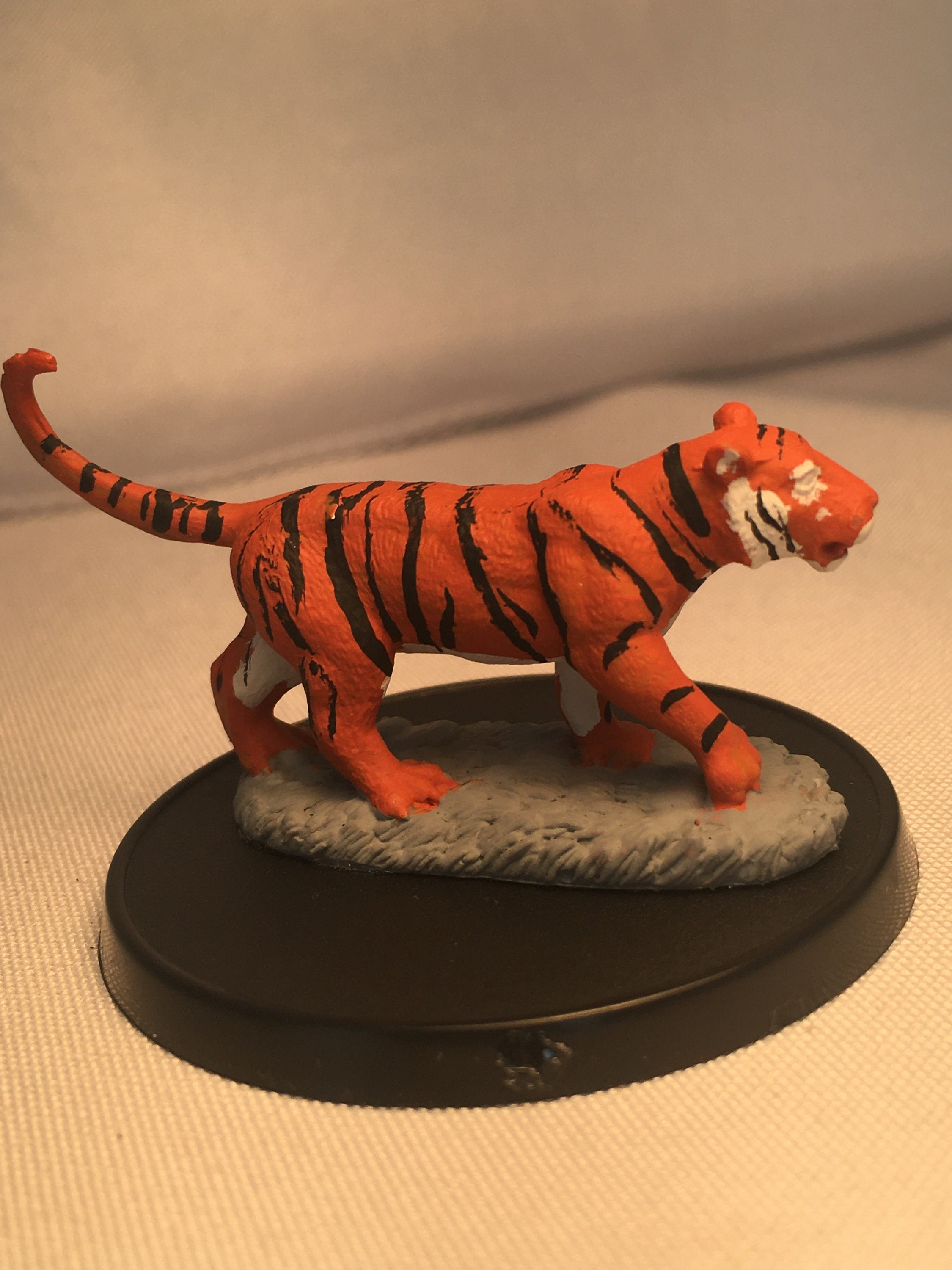 Tiger Painted Dnd Miniature Wild Shape/polymorph/animal - Etsy