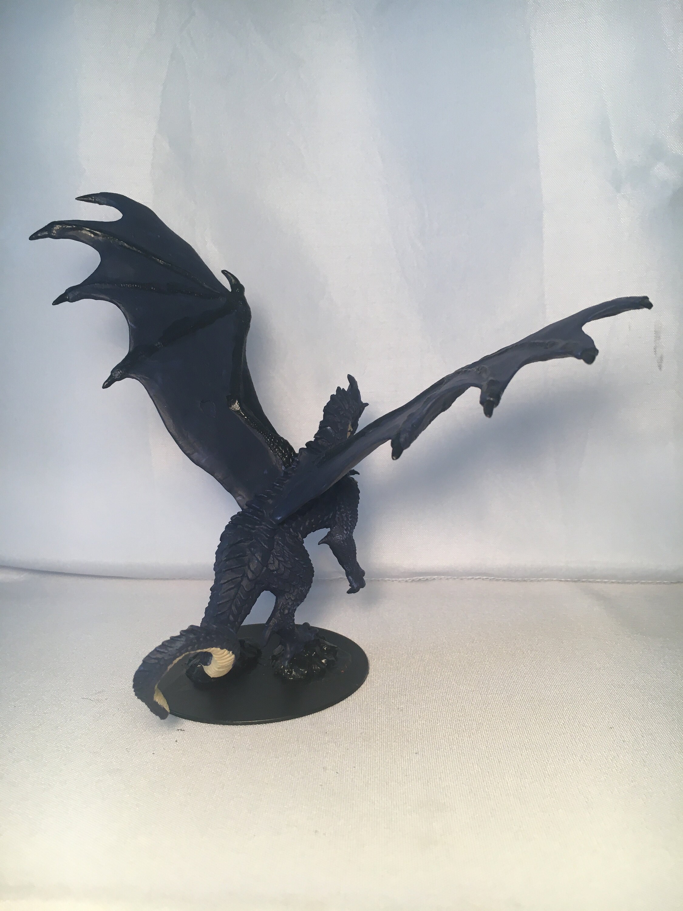 Blue Dragon Painted Dnd Miniature/adult Blue Dragon/huge/dnd | Etsy