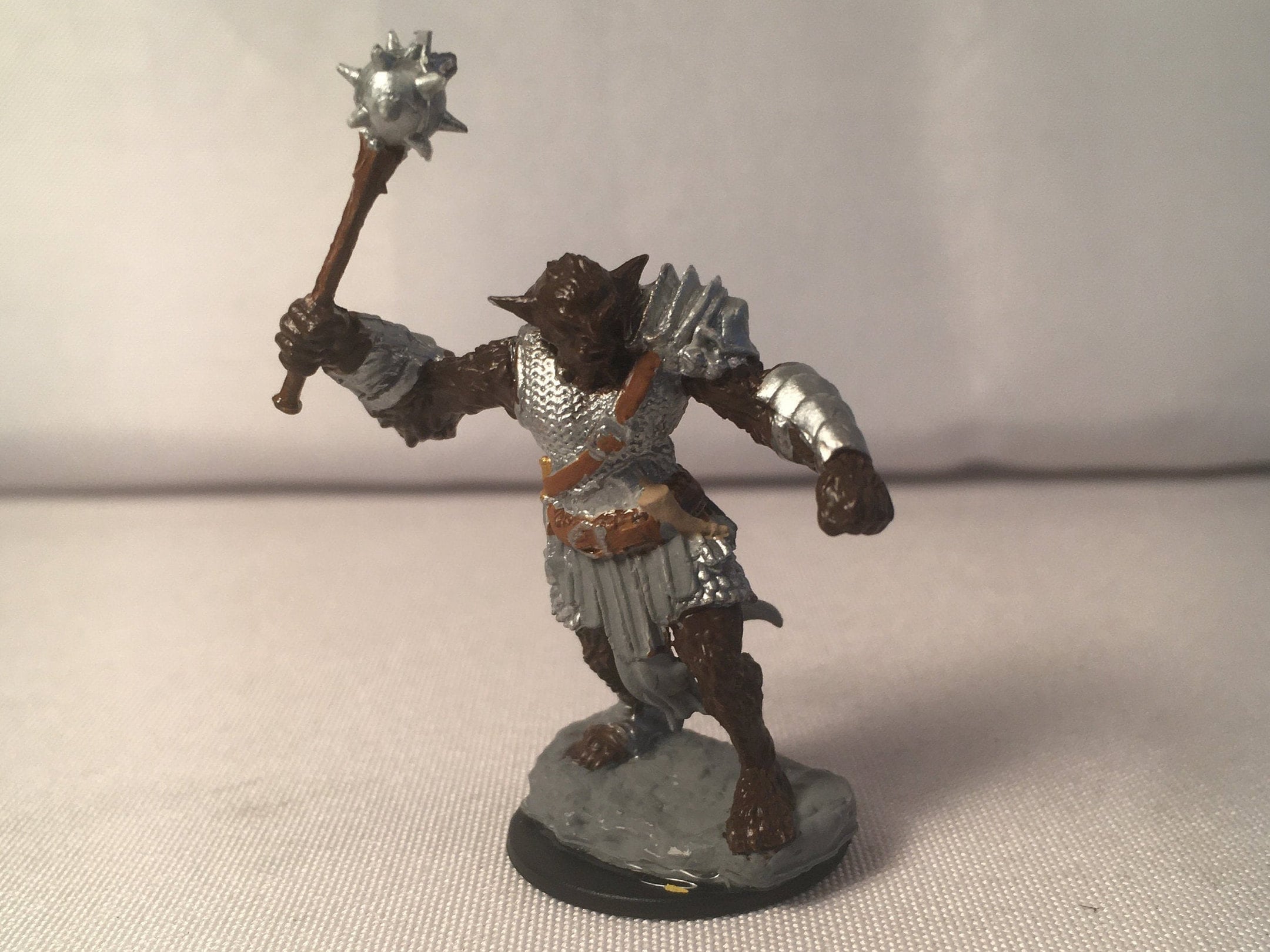 Bugbear Barbarian Painted Dnd Miniature/bugbear Fighter Hand - Etsy