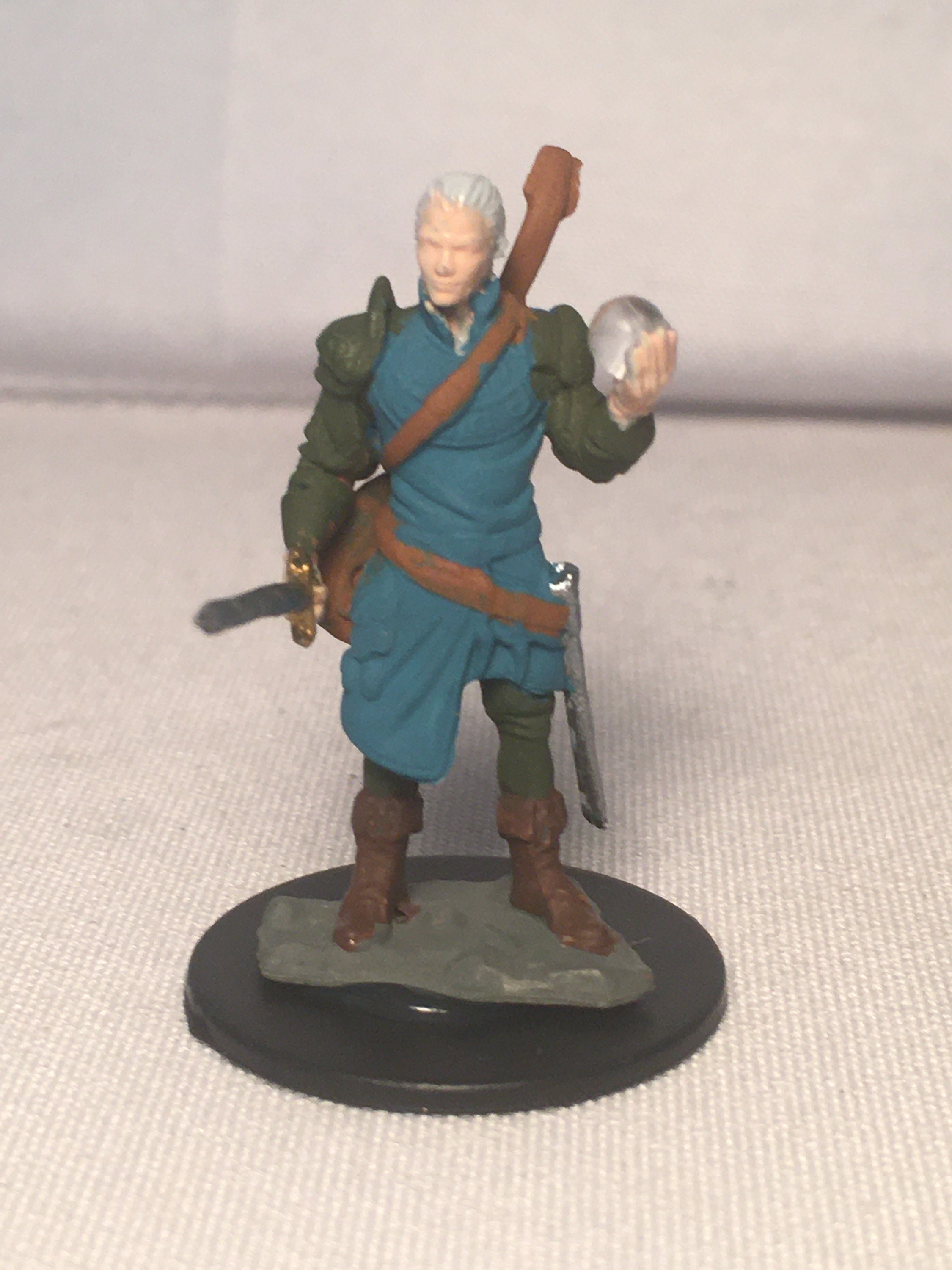Human Bard Painted Dnd Miniature/half Elf Bard D&D Hand - Etsy