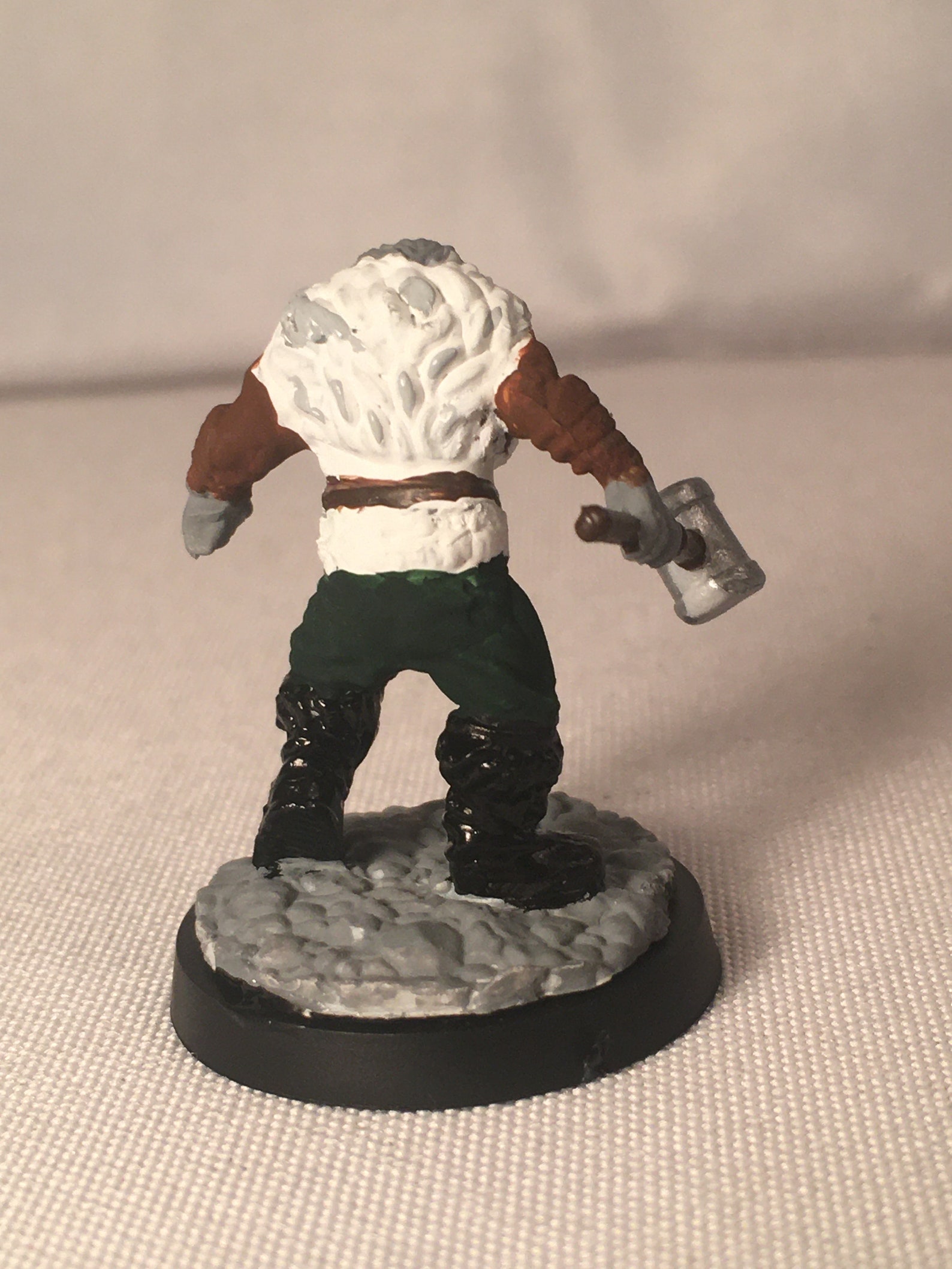 Wereboar Painted Dnd Miniature/shifter Fighter Painted Mini/lycanthrope ...