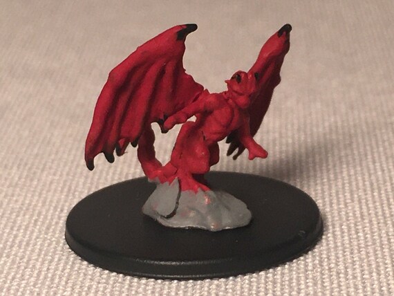 Imp Familiar Painted DnD Miniature/Devil Hand Painted | Etsy