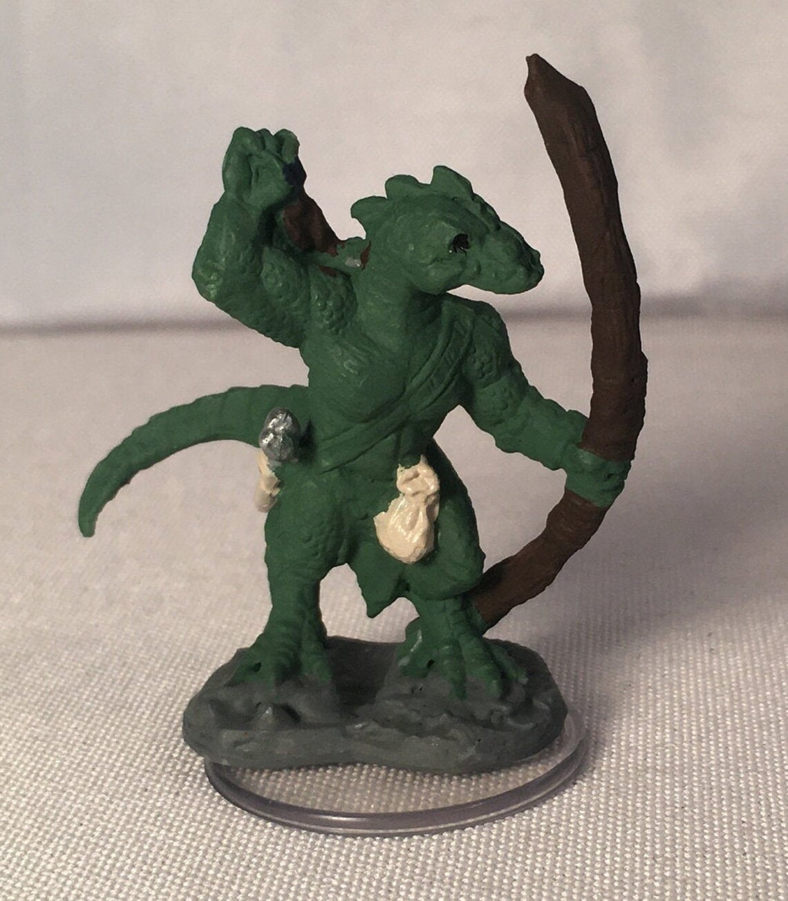Lizardman Fighter Painted Dnd Miniature/lizardman Barbarian - Etsy