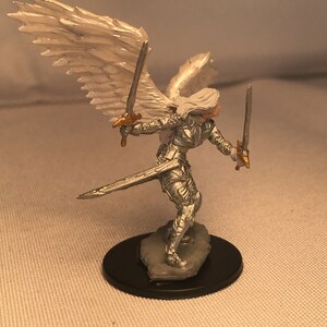 Female Aasimar Paladin Painted Dnd Miniature/female Aasimar Fighter Dnd ...