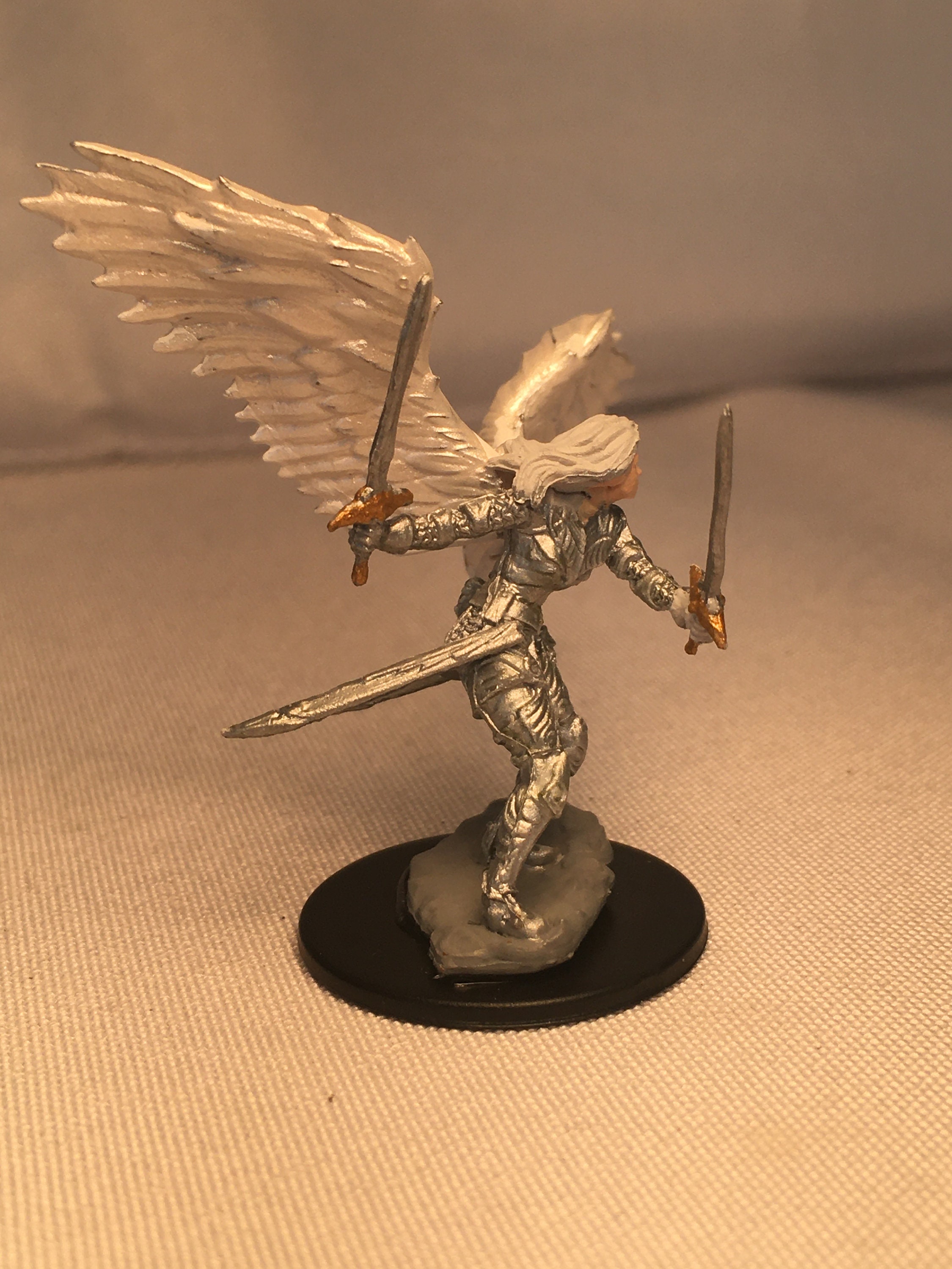 Female Aasimar Paladin Painted DnD Miniature/Female Aasimar | Etsy
