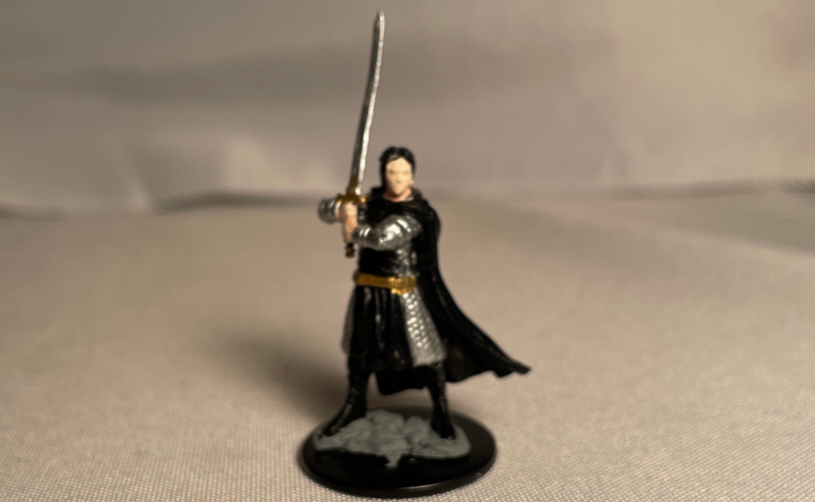 Human Paladin Painted Dnd Miniature/human Fighter D&D Hand Painted Mini ...