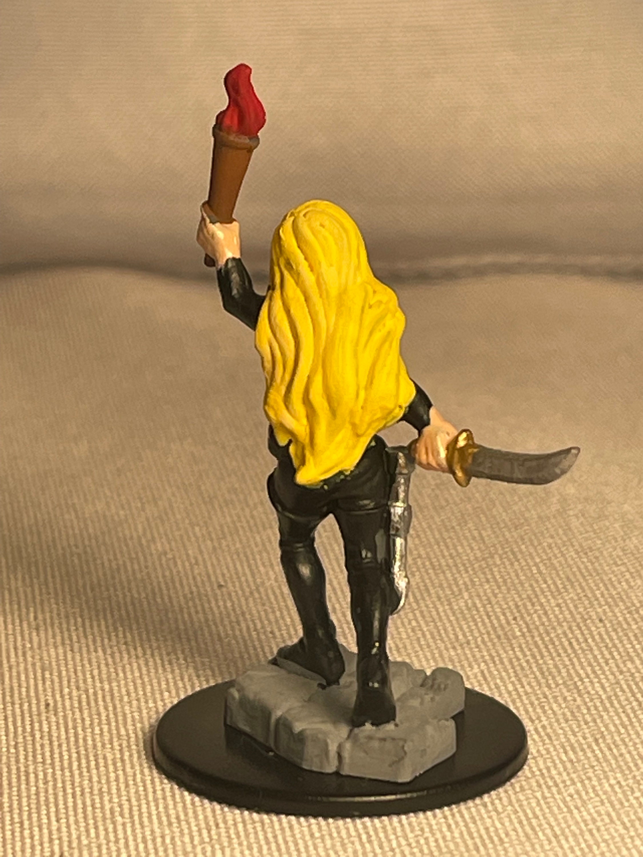 Female Human Rogue Painted Dnd Miniature/human Fighter/half - Etsy