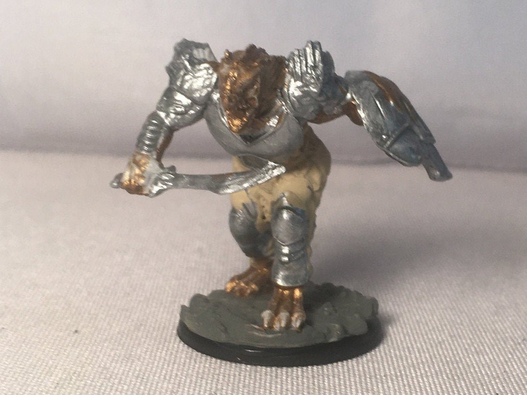 Dragonborn Fighter Painted Miniature/dragonborn Paladin Hand Painted ...