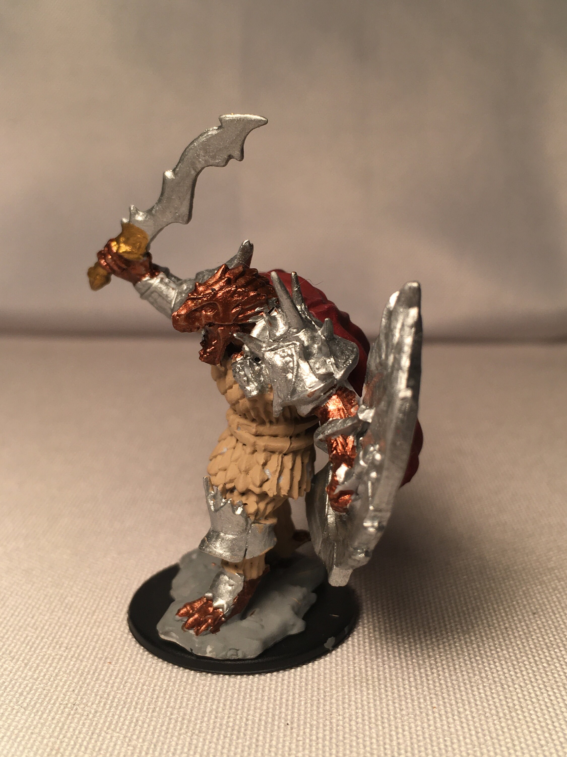 Dragonborn Fighter Painted Miniature/Dragonborn Paladin Hand | Etsy