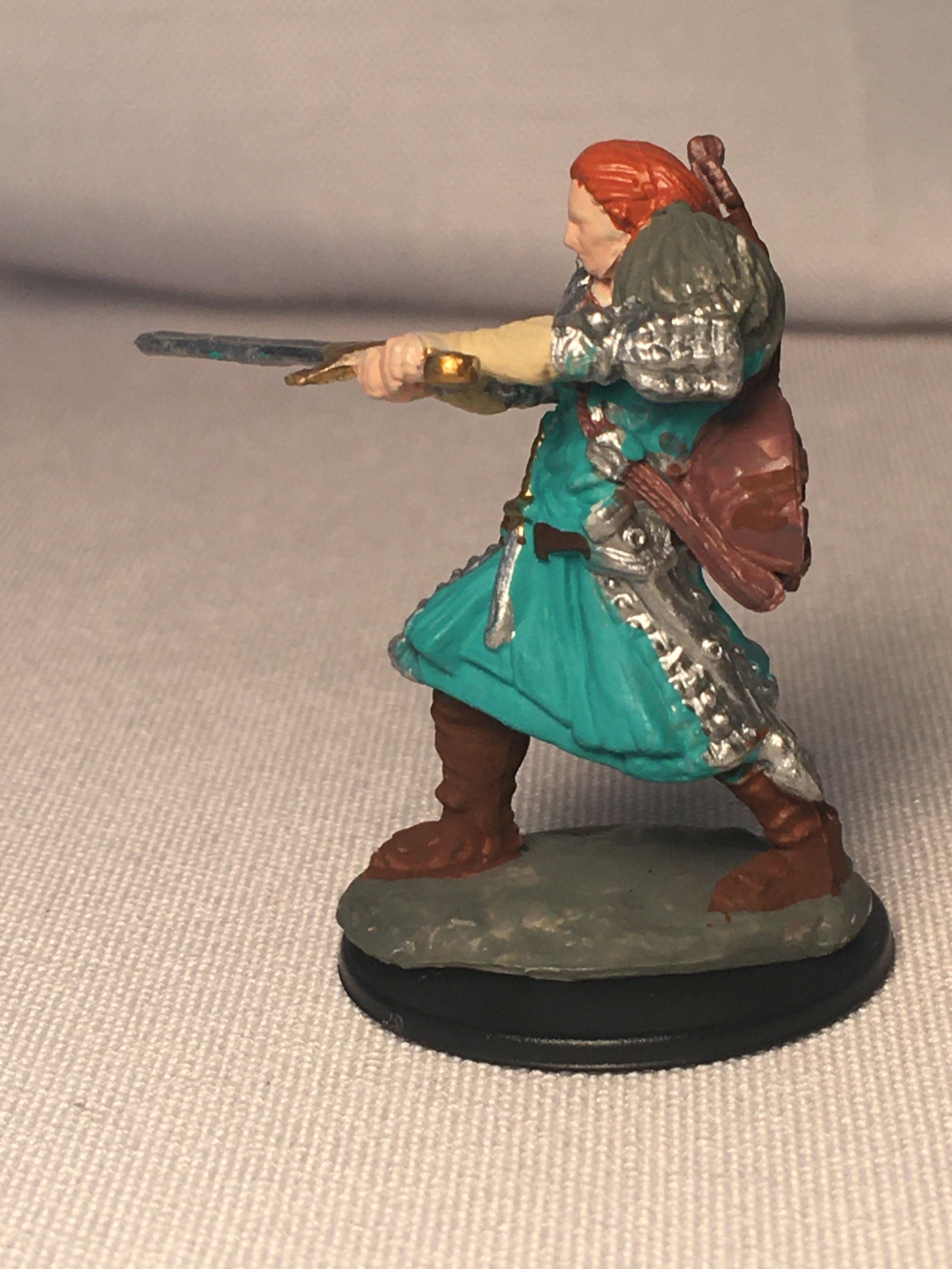 Toys Elven Bard High Quality Hand Painted Pin Up Miniature Miniature ...