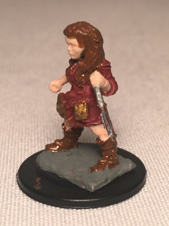 Halfling Fighter Miniature