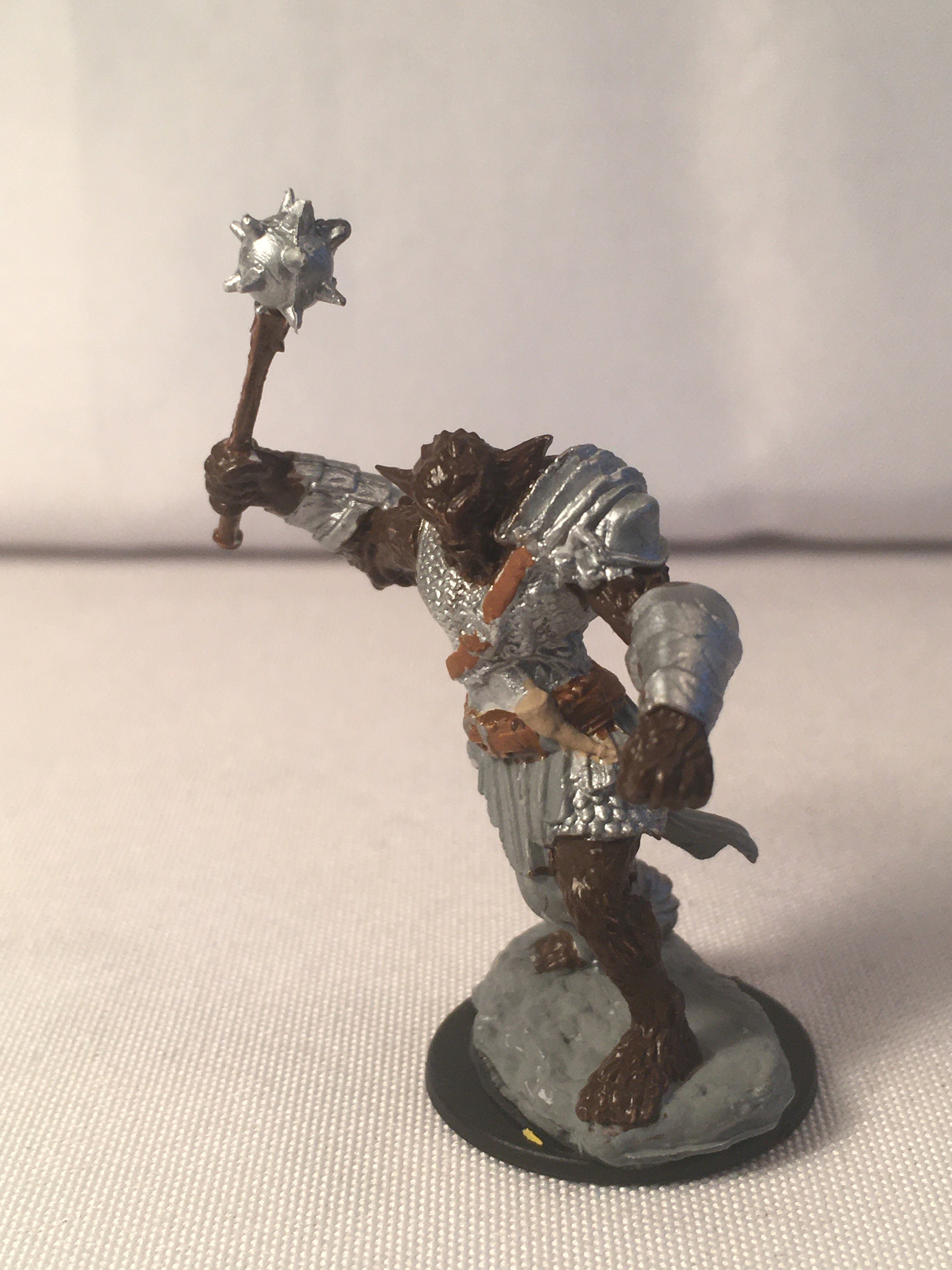 Bugbear Barbarian Painted Dnd Miniature/bugbear Fighter Hand - Etsy