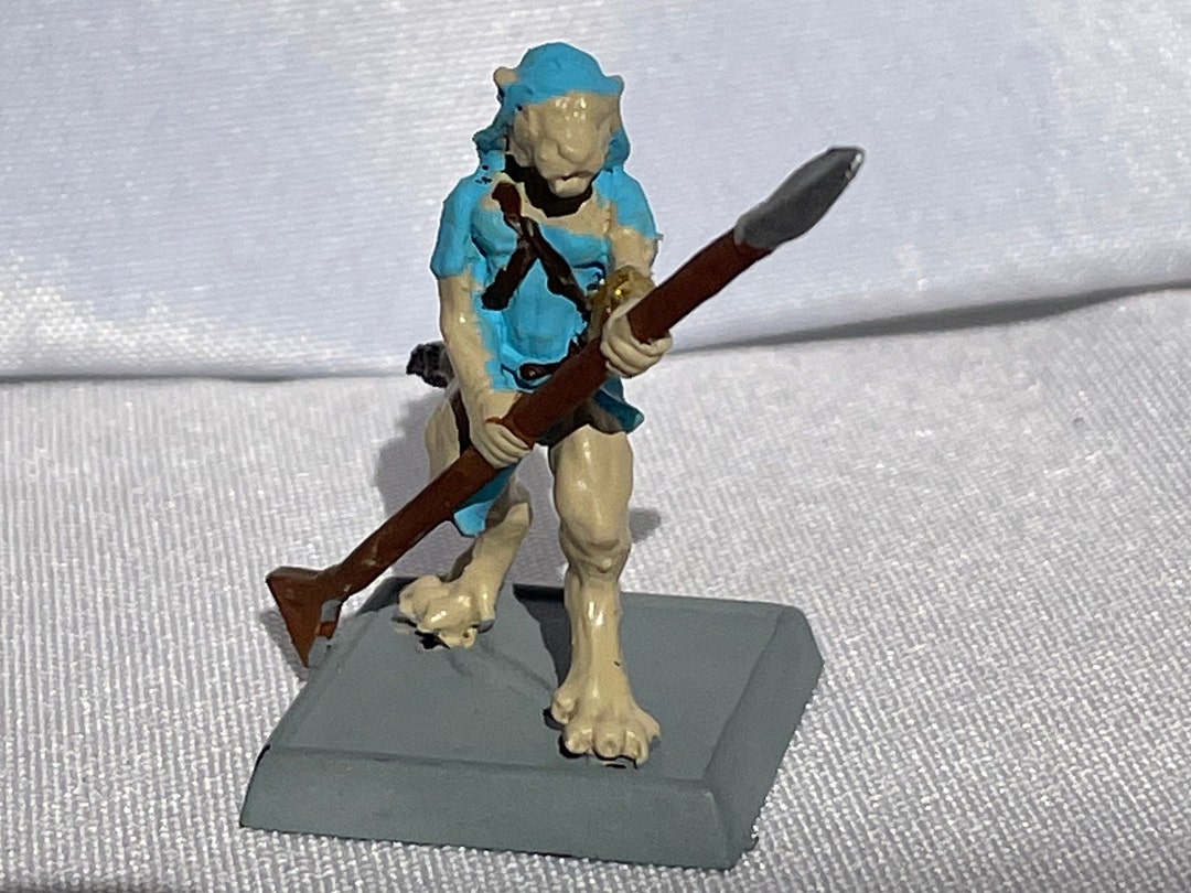 Leonal Barbarian Painted Dnd Miniature/leonal Fighter Hand Painted D&D ...