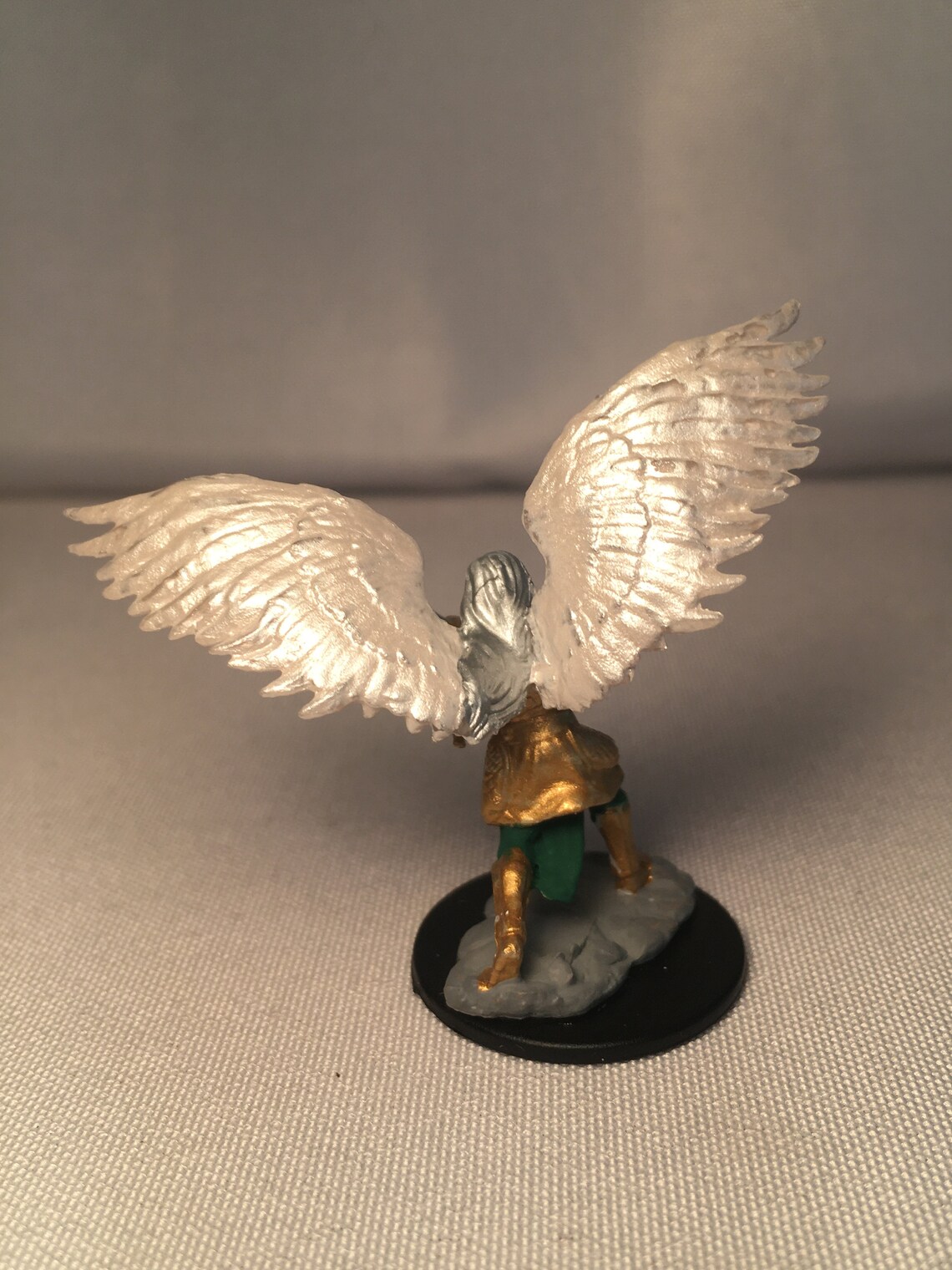 Female Aasimar Fighter Painted Dnd Miniature/female Aasimar Paladin Dnd ...
