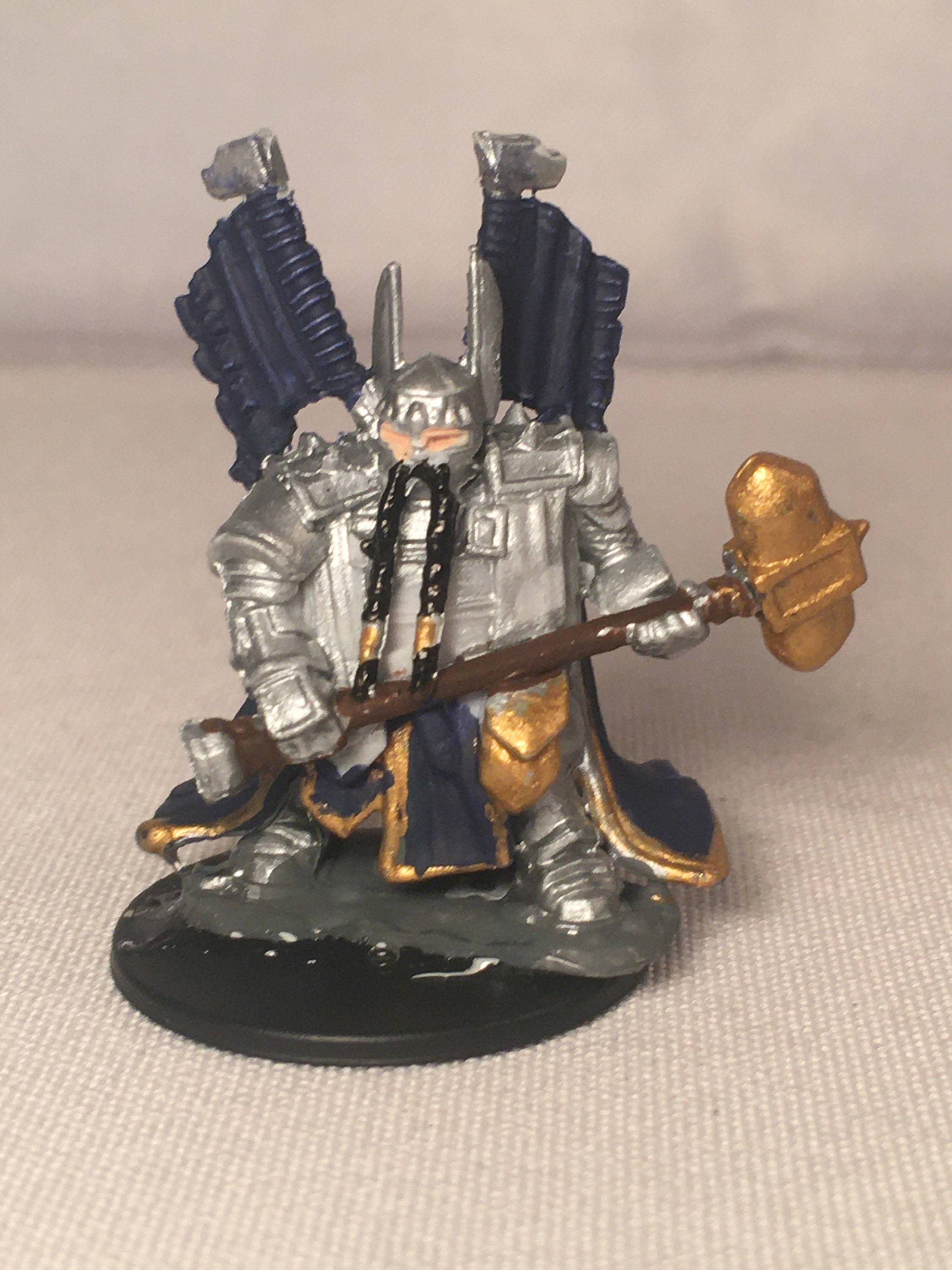 Dwarf Paladin Painted Dnd Miniature/dwarf Fighter Dnd Hand - Etsy