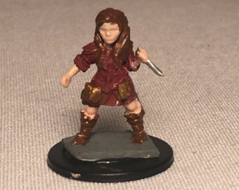 Halfling Rogue Arcane Trickster Painted DnD MiniatureHalfling Fighter ...