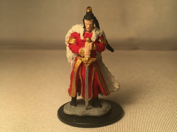 Elf Cleric Painted Dnd Miniature/elf Samurai Hand Painted | Etsy