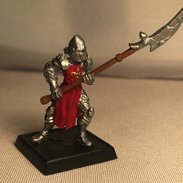 Human With Glaive Miniature - Etsy