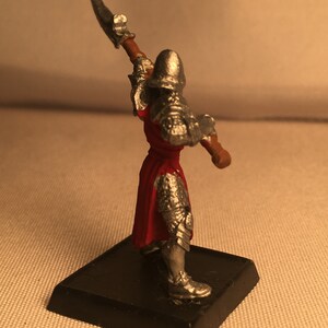 Human Glaive Painted Dnd Miniature/human Fighter Hand Painted D&D Mini ...