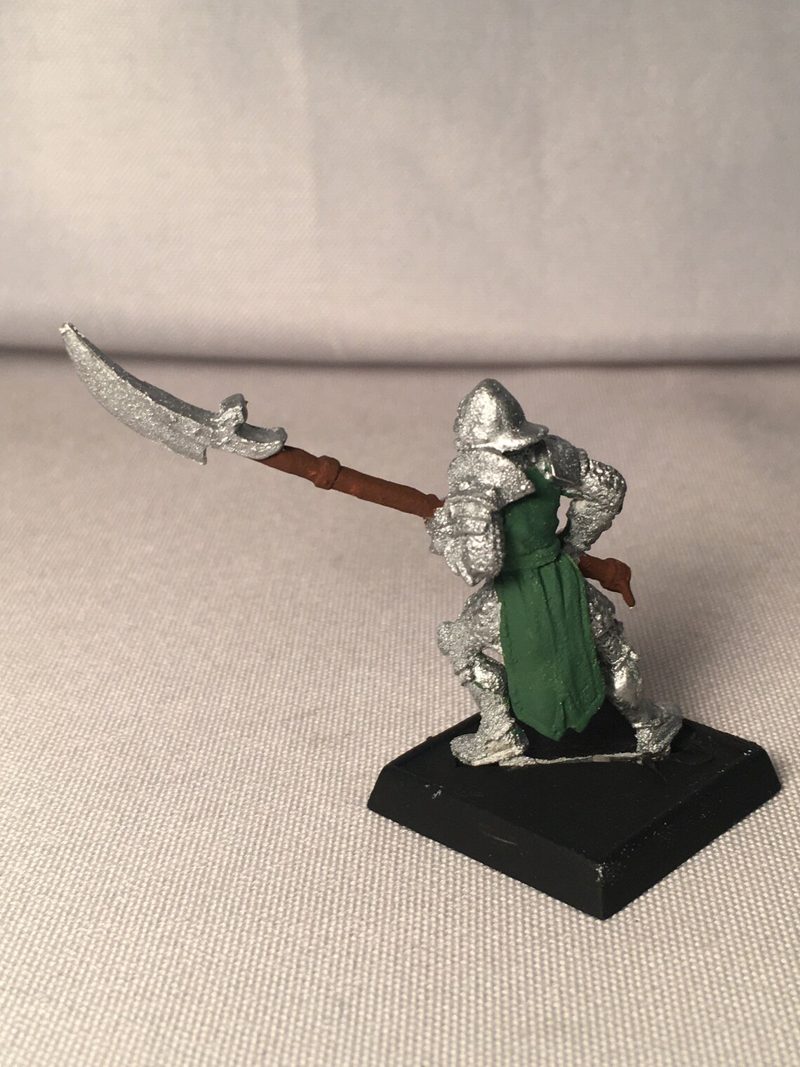 Human Glaive Painted DnD Miniature/Human Fighter Hand Painted | Etsy