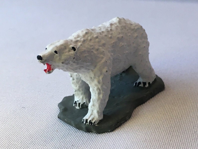 Polar Bear Painted Dnd Miniature/wild Shape/polymorph/animal - Etsy UK