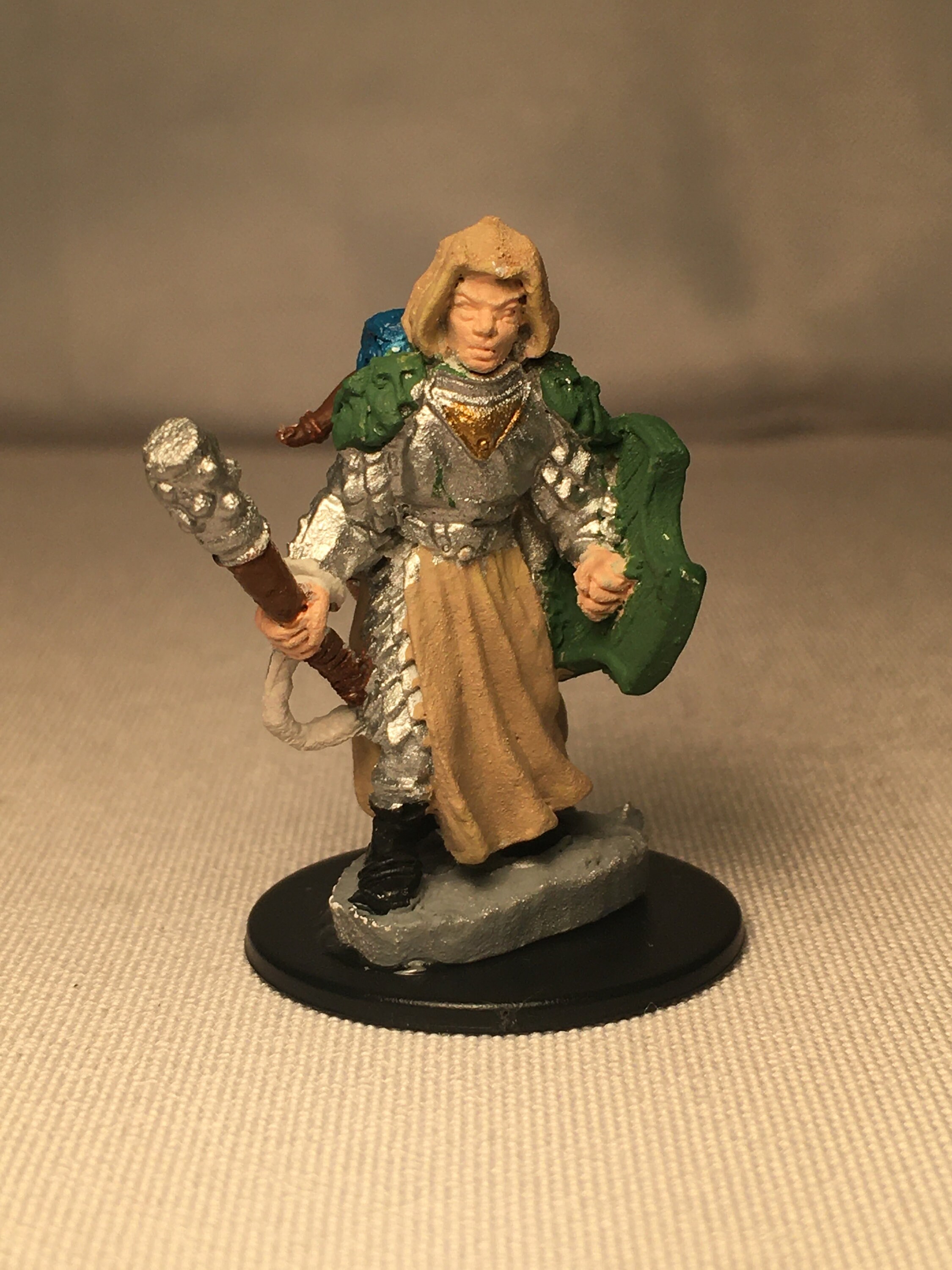 Human Cleric Painted DnD Miniature/Reaper Metal Pewter/Half | Etsy