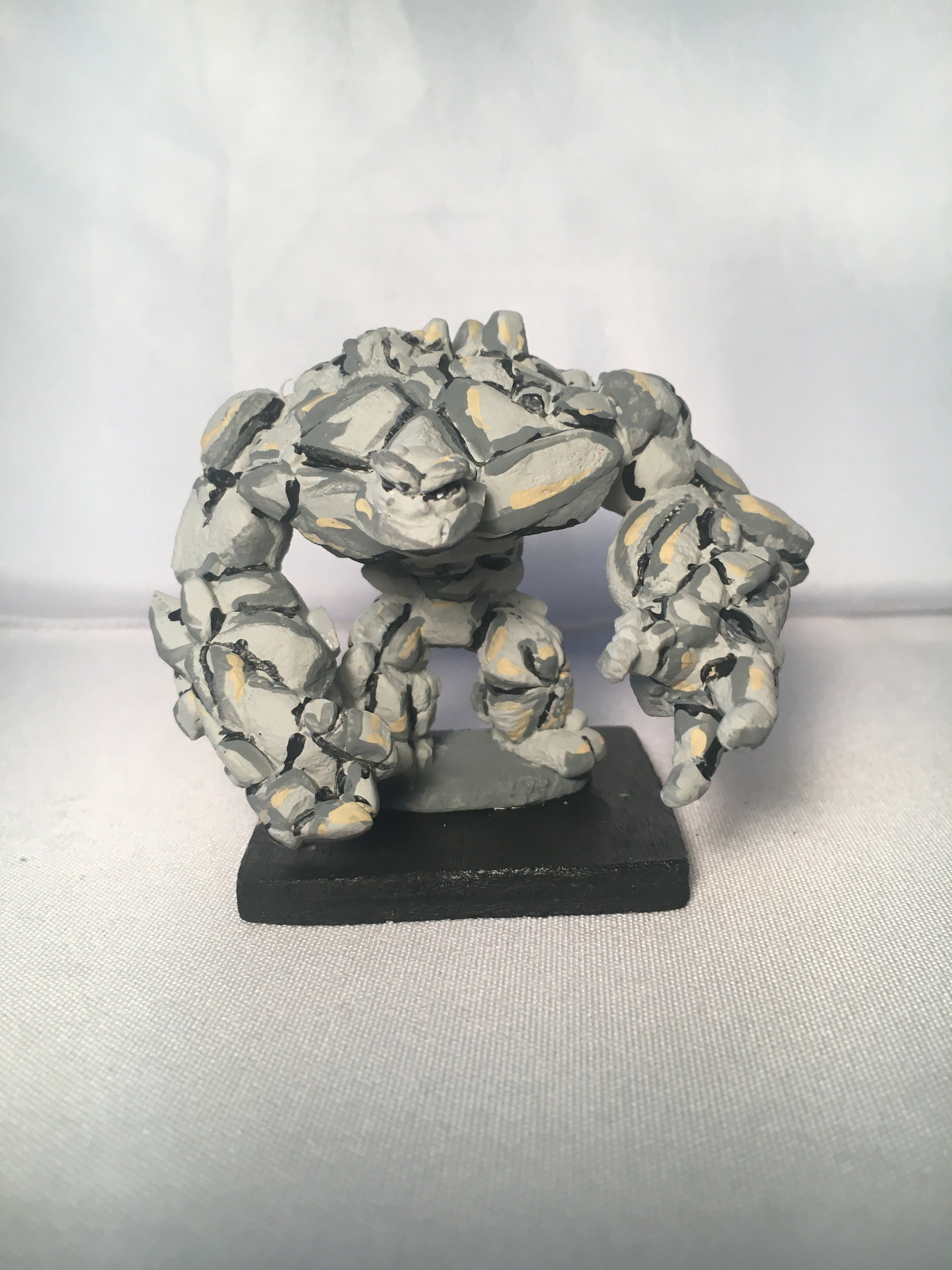 Earth Elemental/large/painted Dnd Miniature/earth Elemental - Etsy