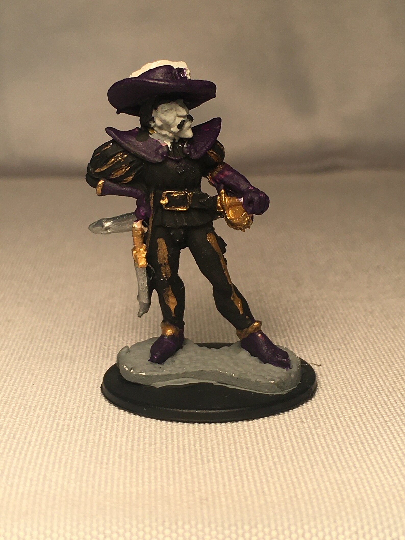 Drow Elf Rogue Painted Dnd Miniature/jarlaxle Baenre/drow Elf Fighter ...