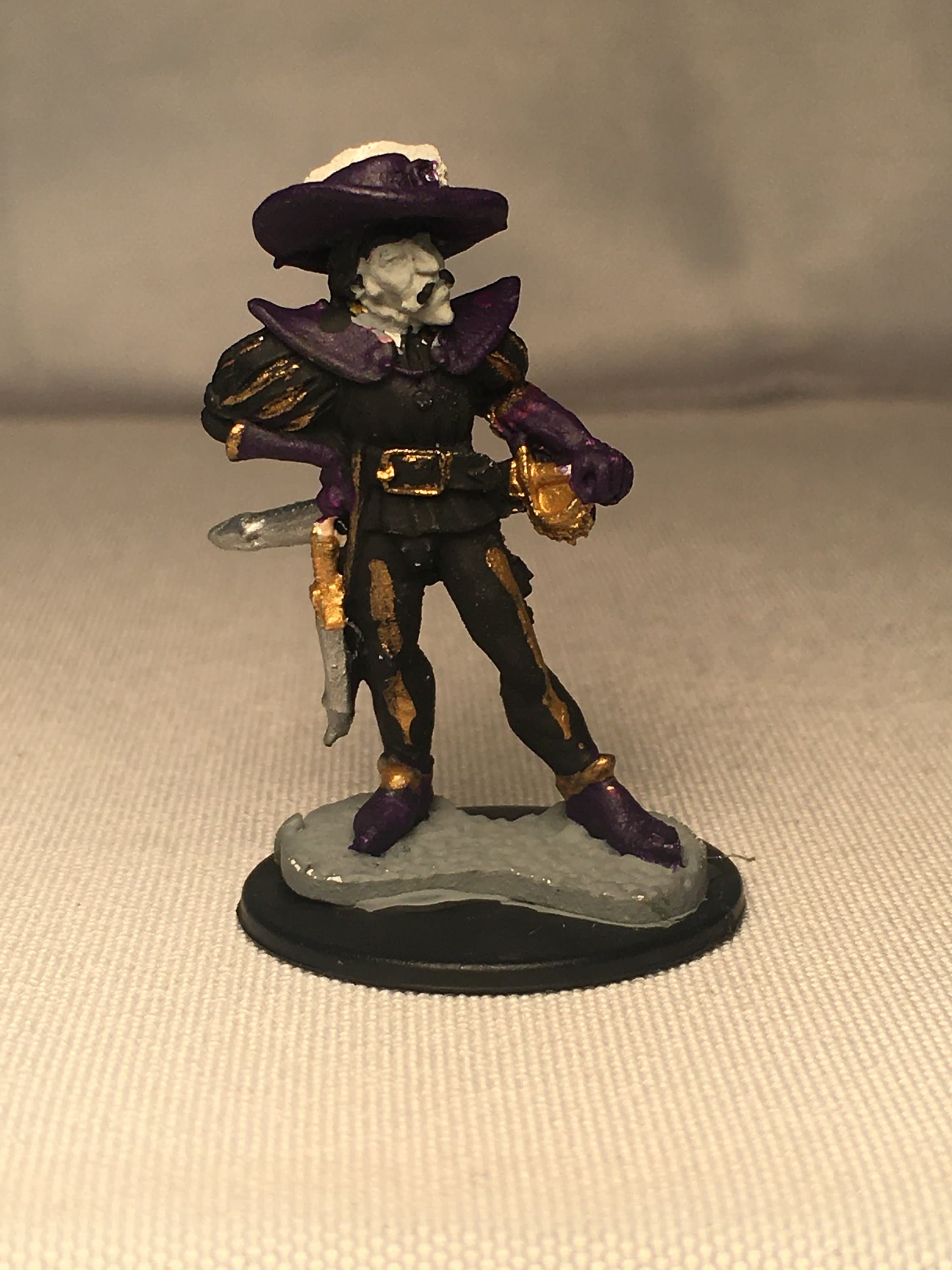 Drow Elf Rogue Painted DnD Miniature / Jarlaxle Baenre / Drow - Etsy France