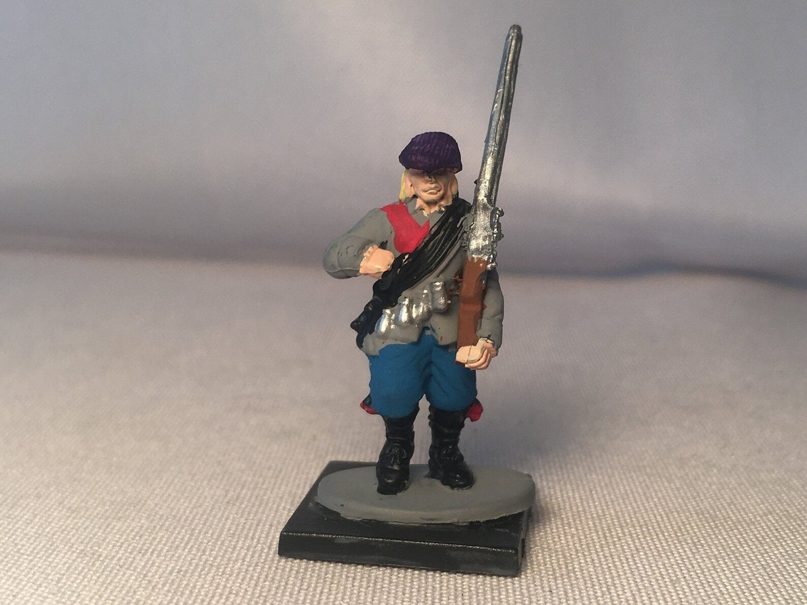 Fighter Gunner Painted Dnd Miniature/musket/gun D&D Hand - Etsy