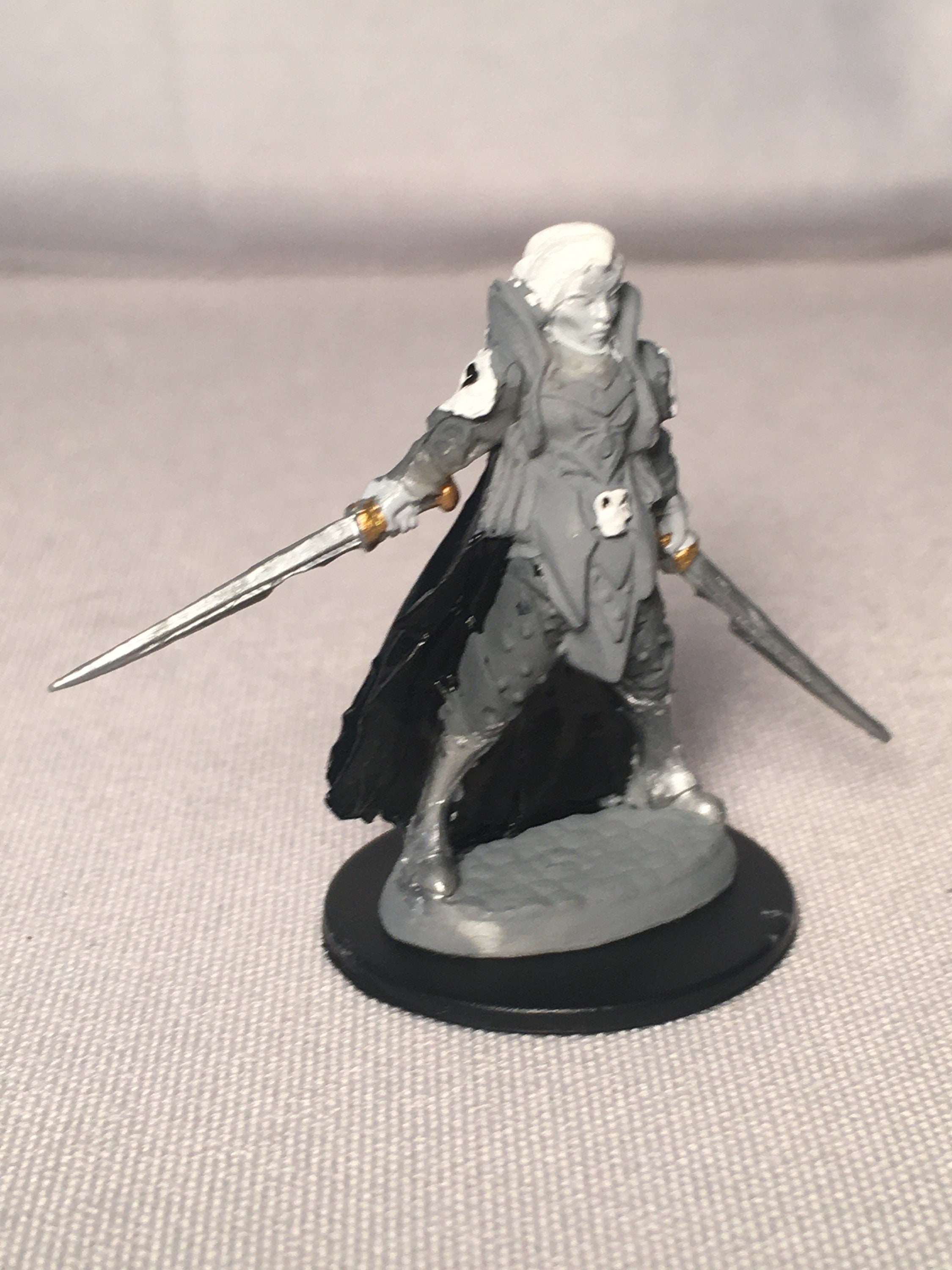 Miniature Toys Role Playing Miniatures Toys & Games Drow Elf Fighter ...