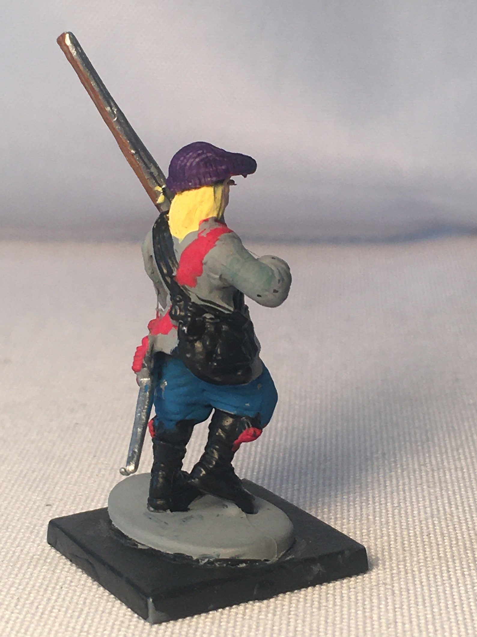 Fighter Gunner Painted Dnd Miniature/musket/gun D&D Hand - Etsy