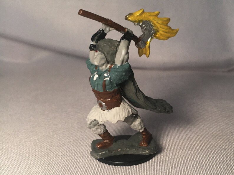 Goliath Barbarian Painted Dnd Miniature/goliath Fighter Hand - Etsy