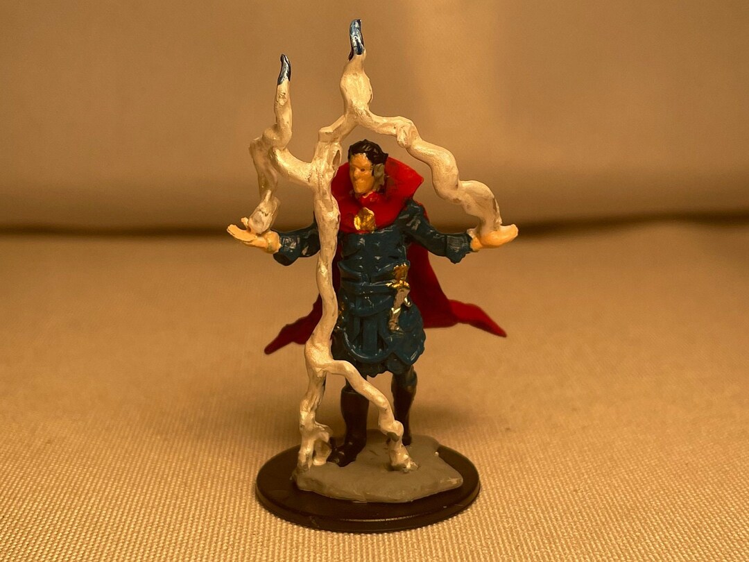 Elf Sorcerer Painted Dnd Miniature/elf Wizard D&D Hand Painted - Etsy