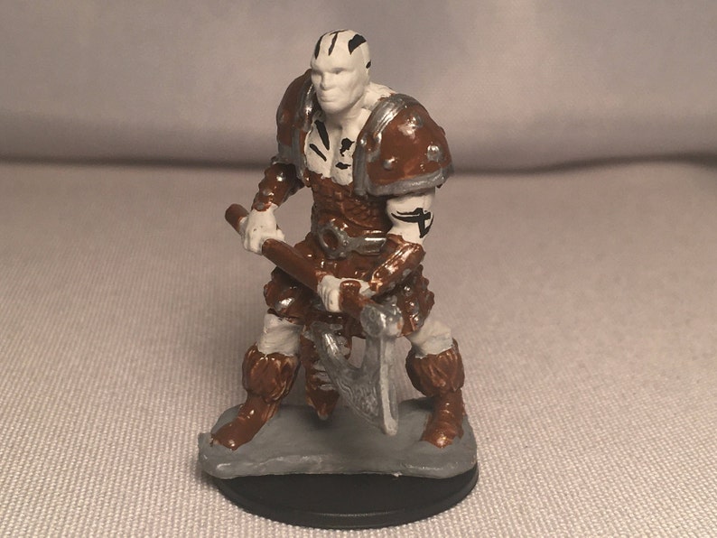 Goliath Ranger Painted Dnd Miniature/goliath Fighter Hand - Etsy