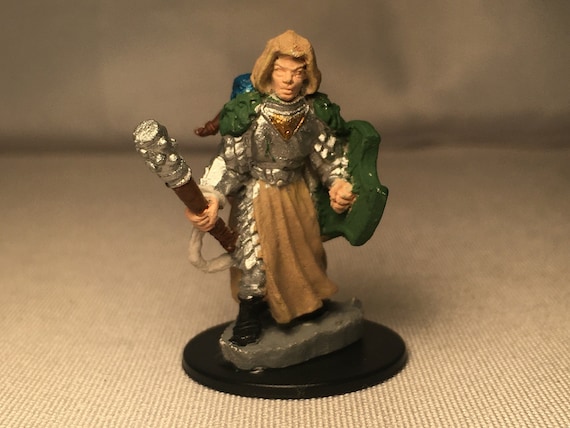 Human Cleric Painted DnD Miniature/Reaper Metal Pewter/Half | Etsy