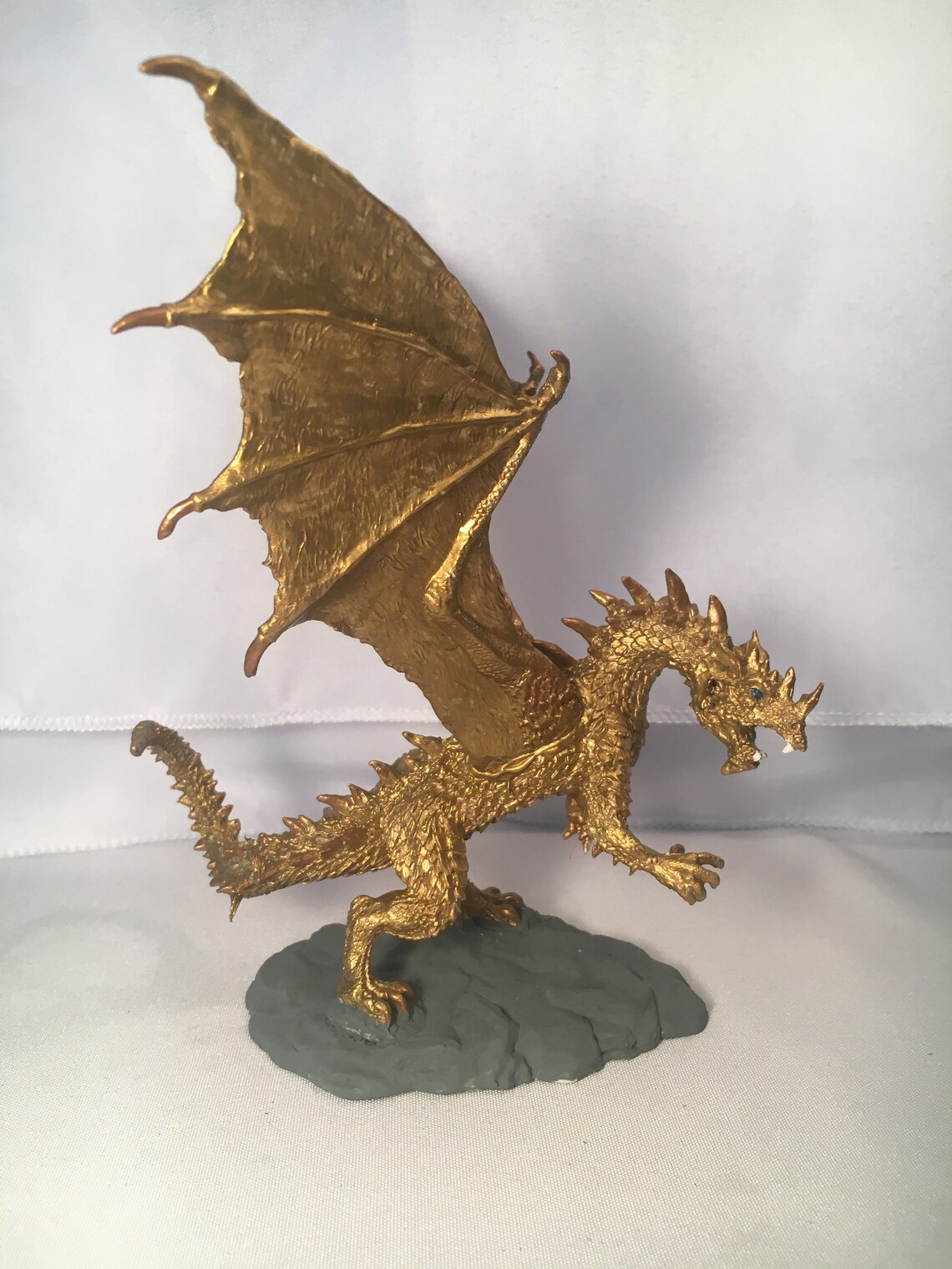 Gold Dragon Painted Dnd Miniature/ancient Gold - Etsy