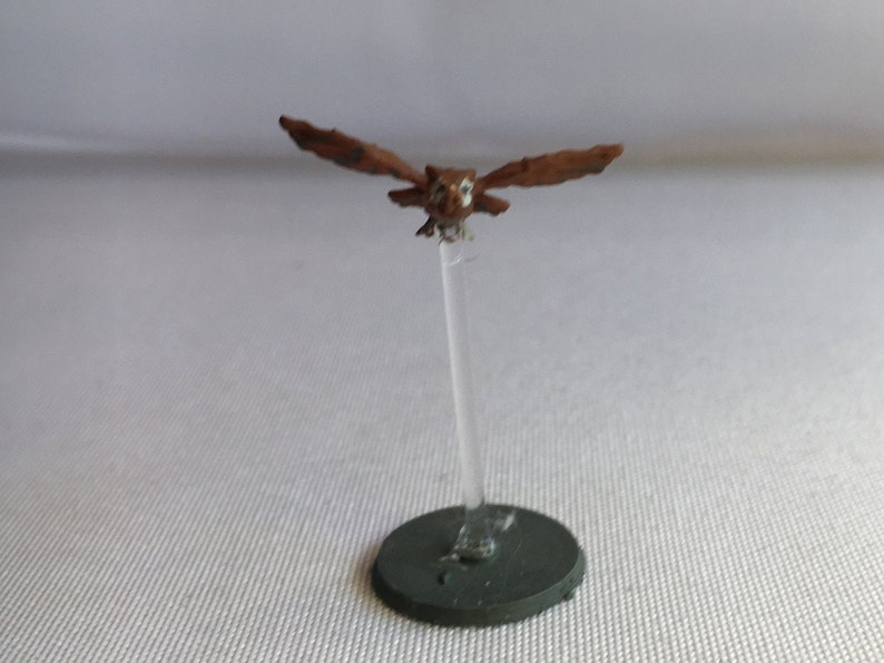 Owl Painted Dnd Miniature/wild Shape/polymorph/animal - Etsy