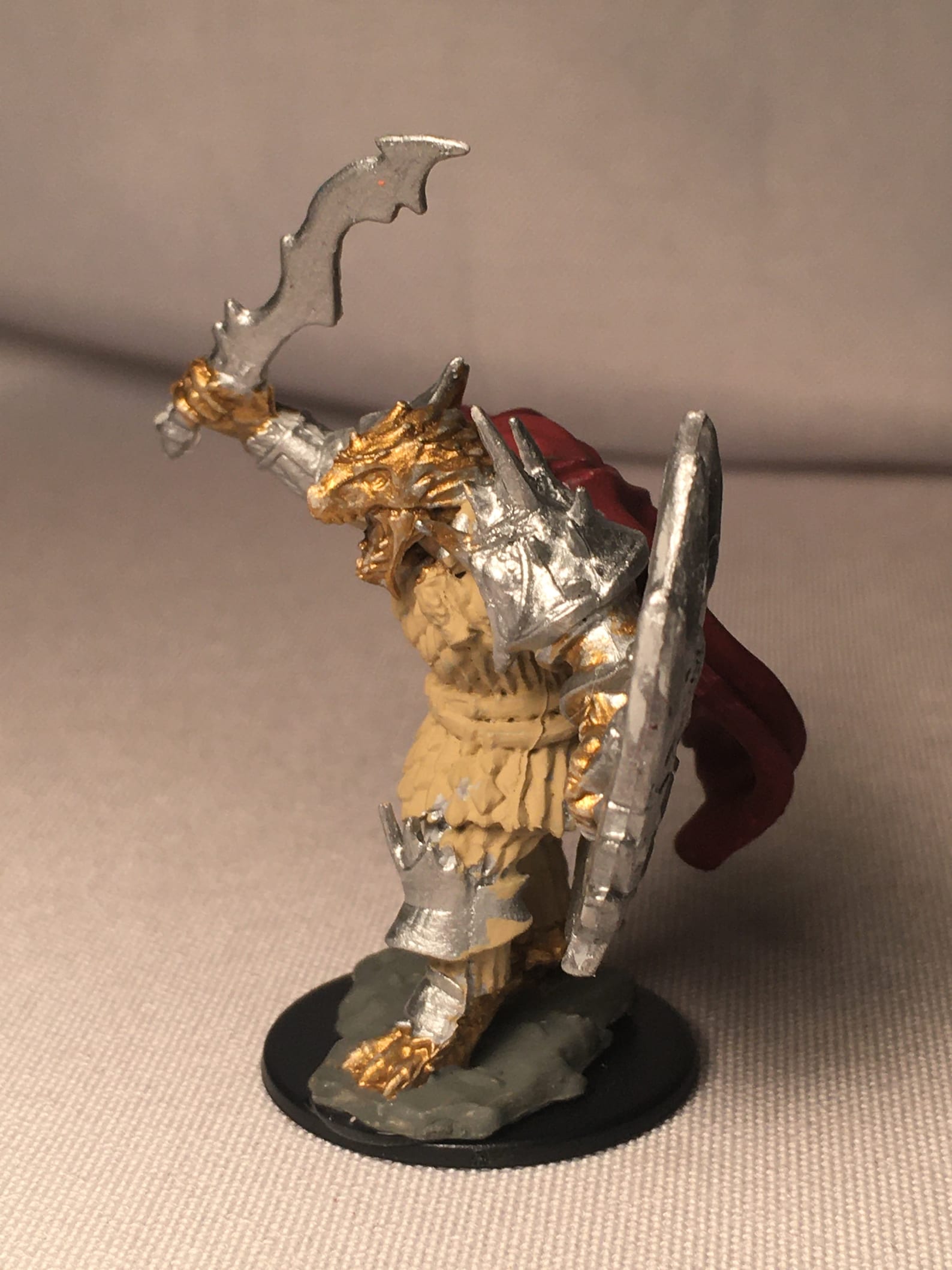 Dragonborn Fighter Painted Miniature/dragonborn Paladin Hand | Etsy