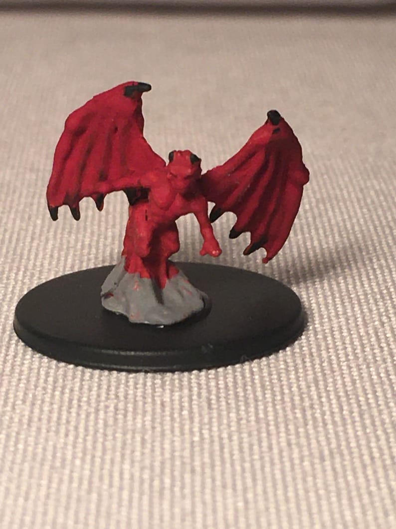 Imp Familiar Painted Dnd Miniature/devil Hand Painted - Etsy