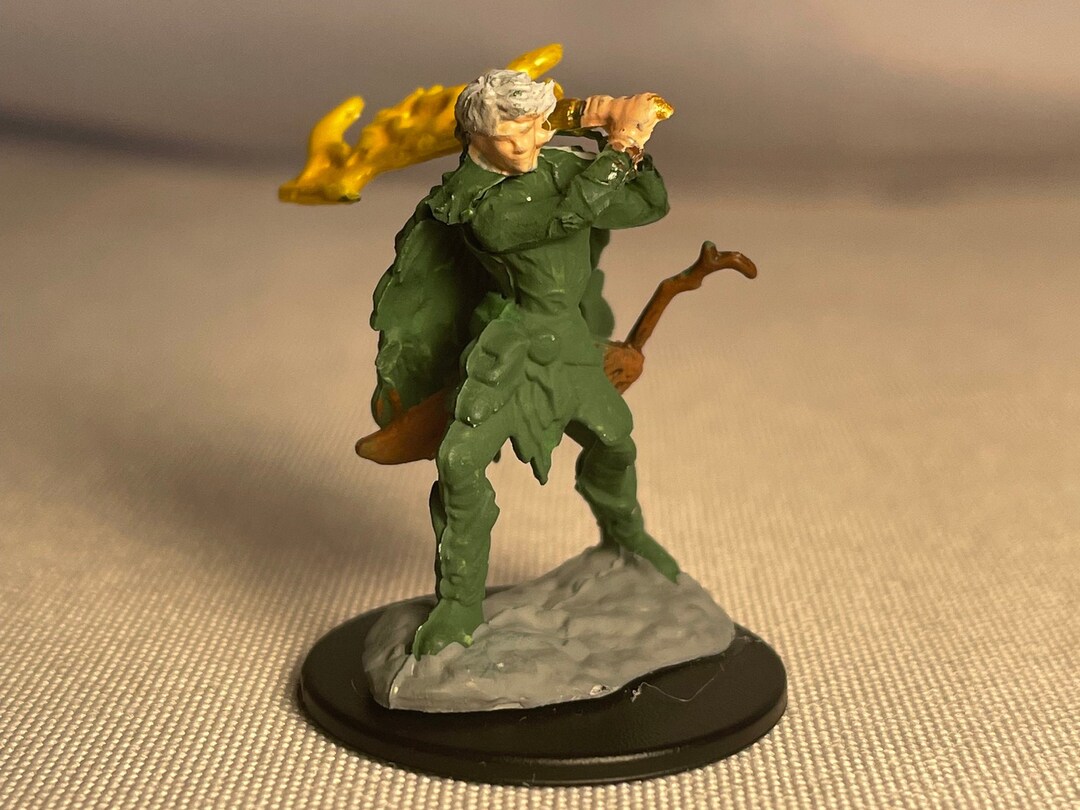 Eladrin Ranger Painted Dnd Miniature/spring/eladrin Fighter Hand ...