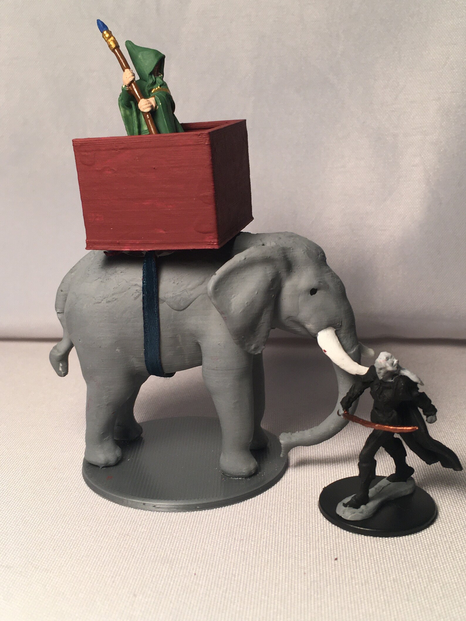 War Elephant Painted Dnd Miniature/wild Shape/polymorph/animal ...