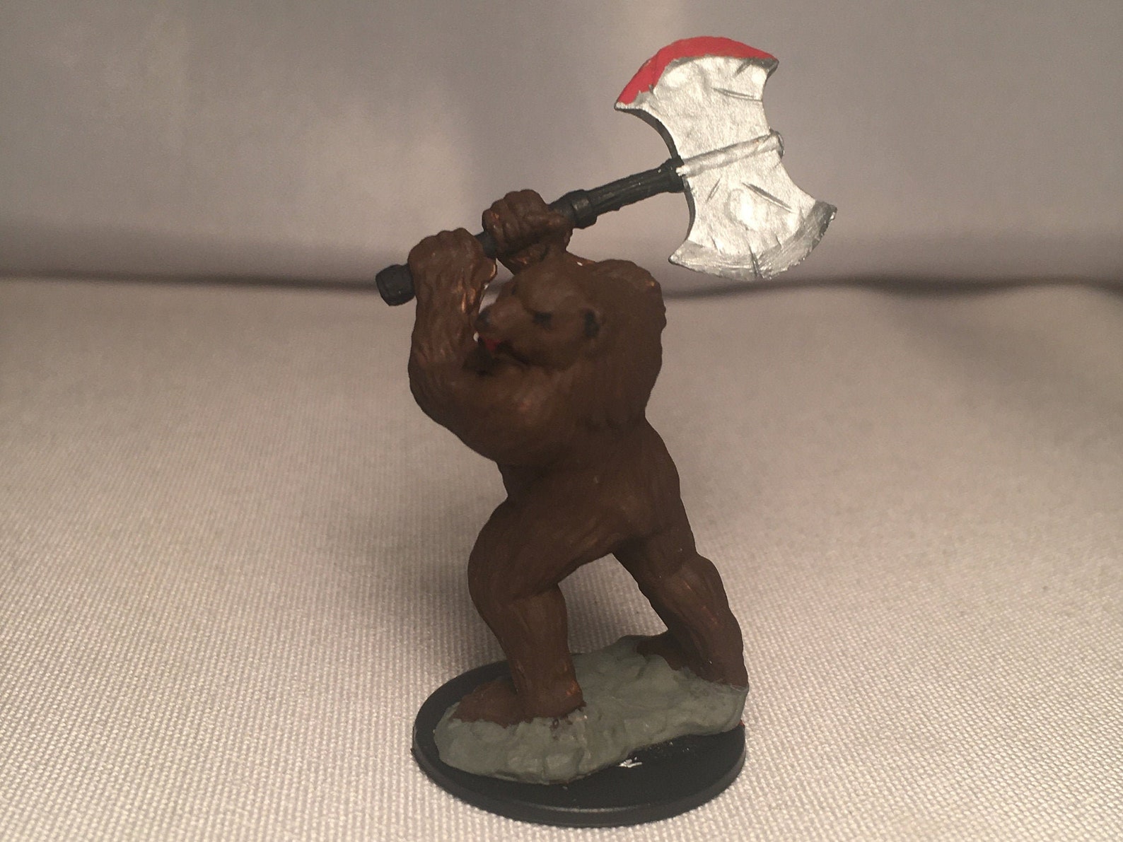 Werebear Painted DnD Miniature/Shifter Fighter Painted | Etsy