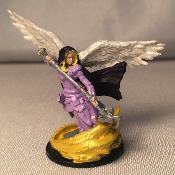 Fallen Aasimar Warlock Miniature - Etsy