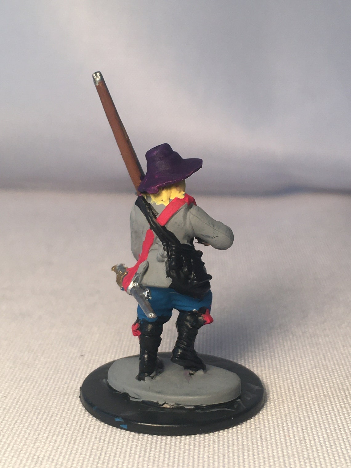Fighter Gunner Painted Dnd Miniature/musket/gun D&D Hand - Etsy